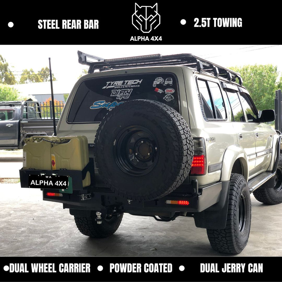 Rear bar / Wheel Carriers – ALPHA 4X4