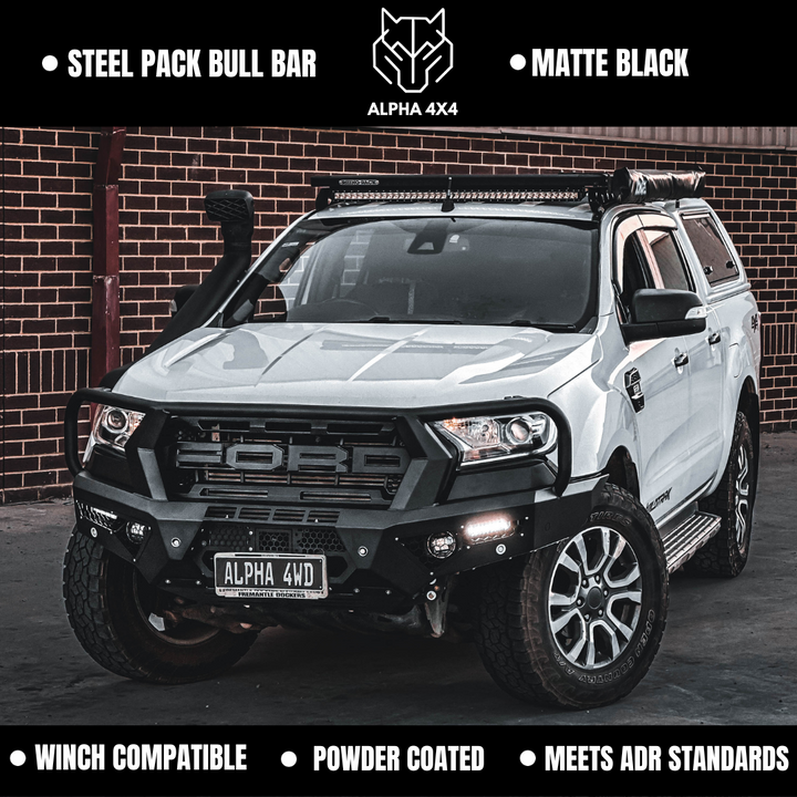 Alpha Pack Bars - Winch Compatible Steel Bull Bar Perth Western ...