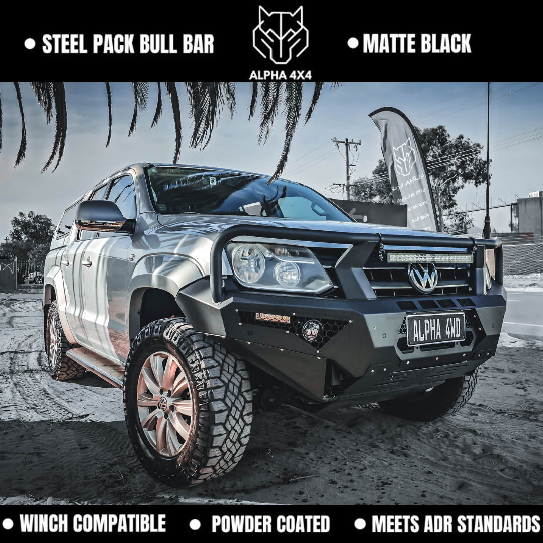Alpha Pack Bars - Winch Compatible Steel Bull Bar Perth Western ...