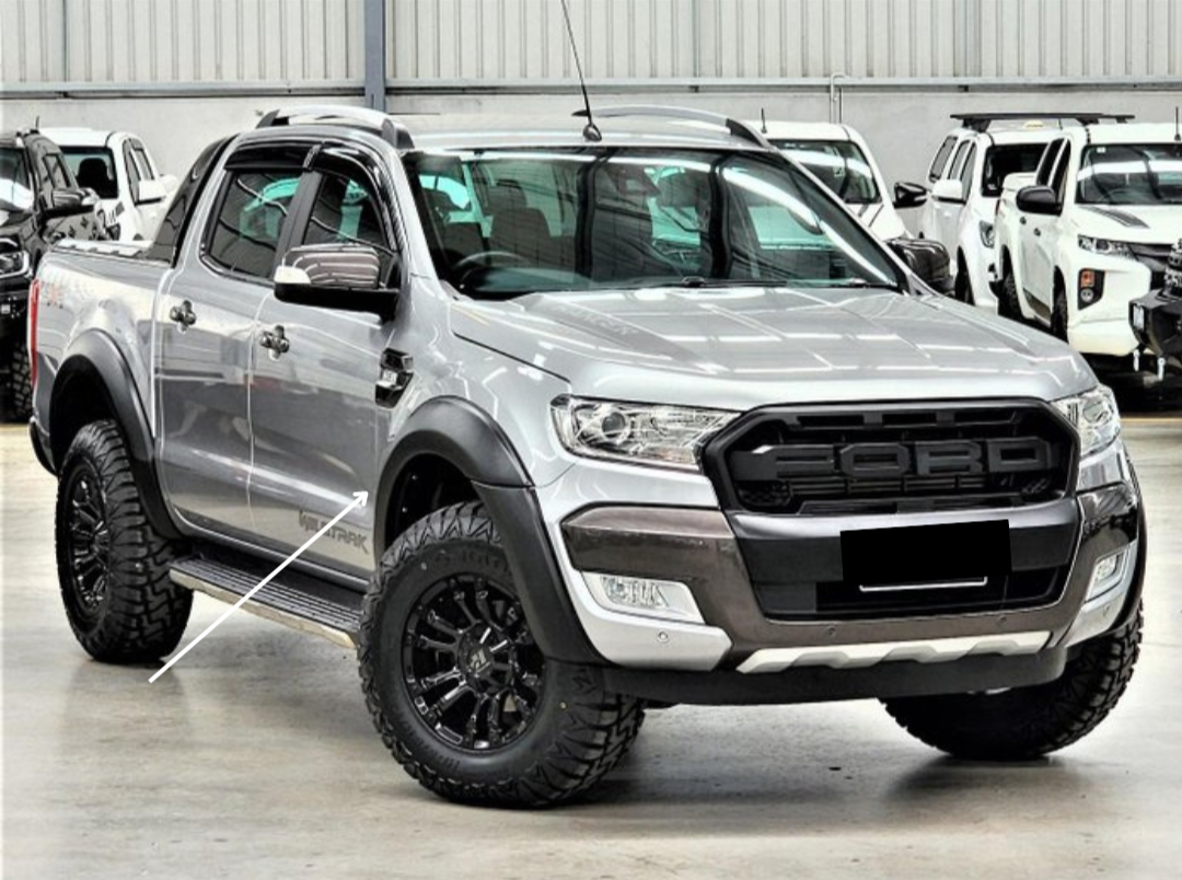 Matte Black Jungle Fender Flares suit Toyota Landcruiser 100/105Series ...