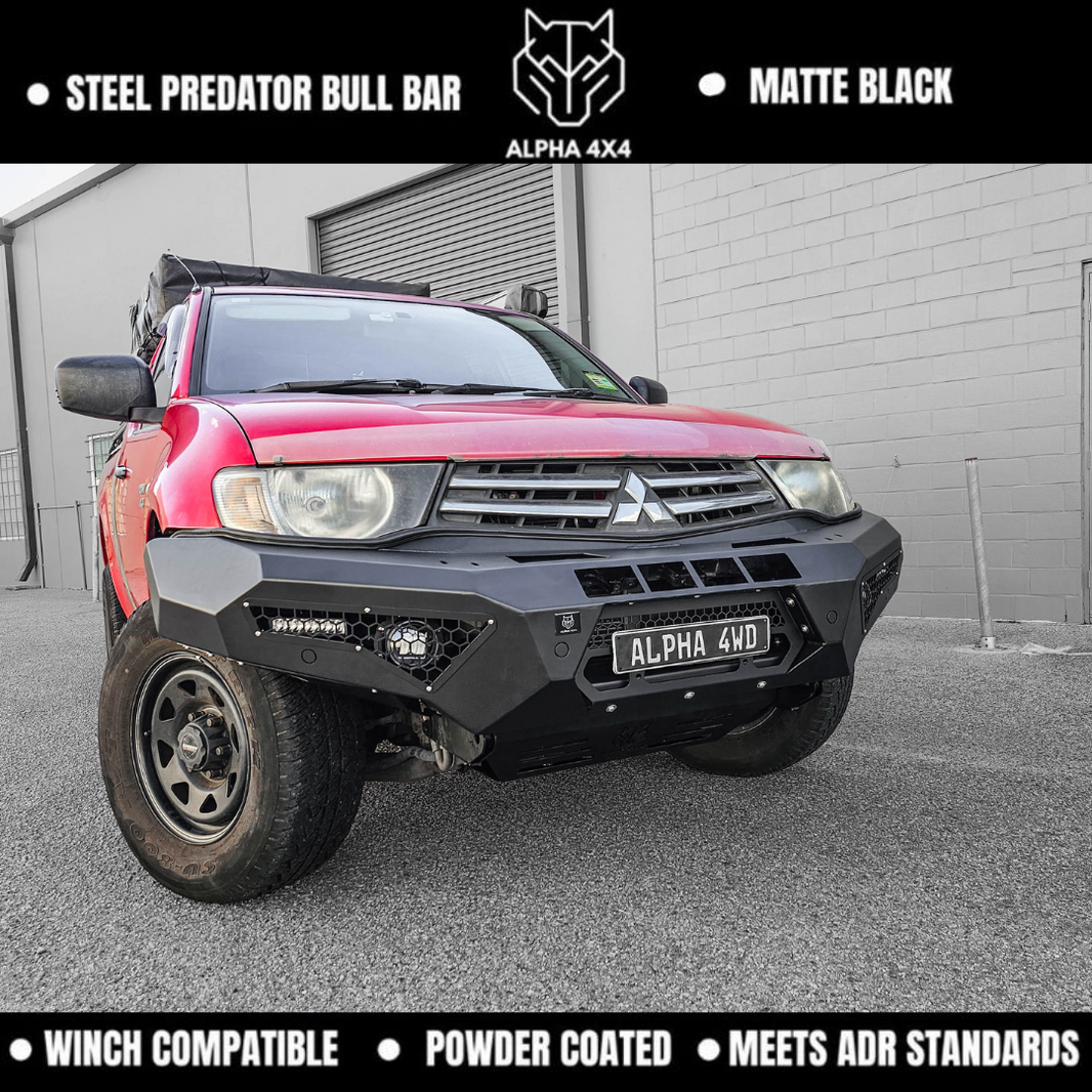 Alpha Pack Bars - Winch Compatible Steel Bull Bar Perth Western ...