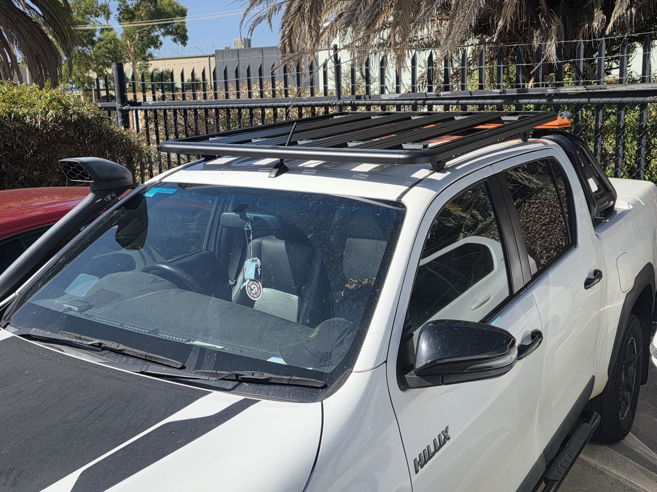 Alpha Genesis Aluminium Flat Platform Roof Rack suit Toyota Hilux N80 ...