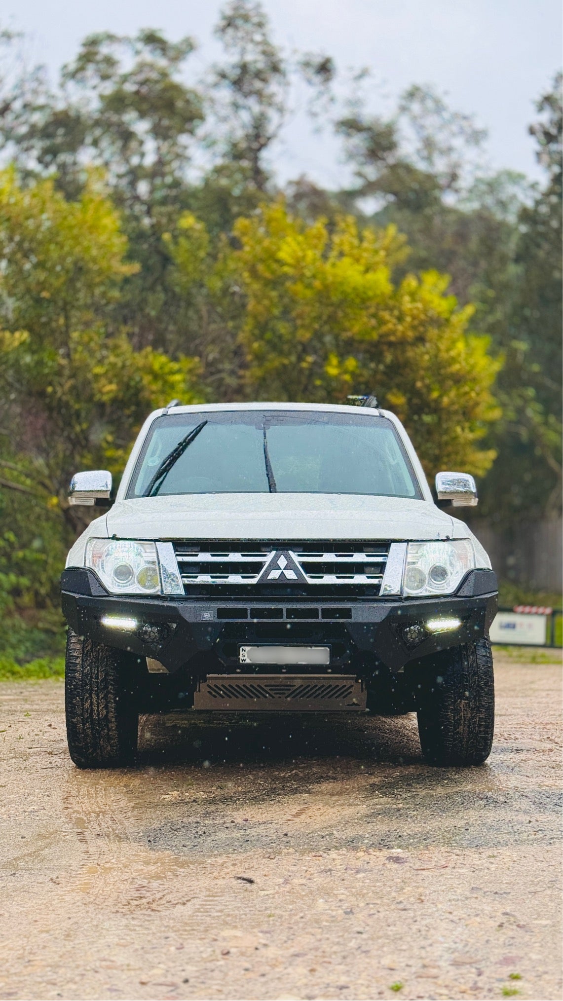 Alpha Predator Steel Bull Bar for Mitsubishi Pajero NS NT NX NW 2007 ...