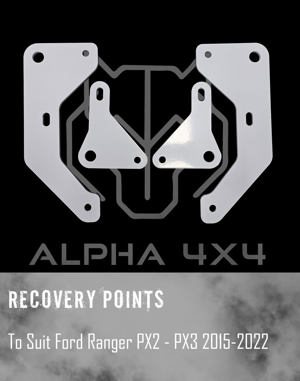 Ford Ranger PX2-3 2015-2022 Recovery points – ALPHA 4X4