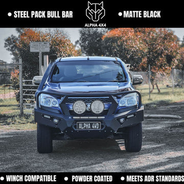 Alpha Pack Bars - Winch Compatible Steel Bull Bar Perth Western ...