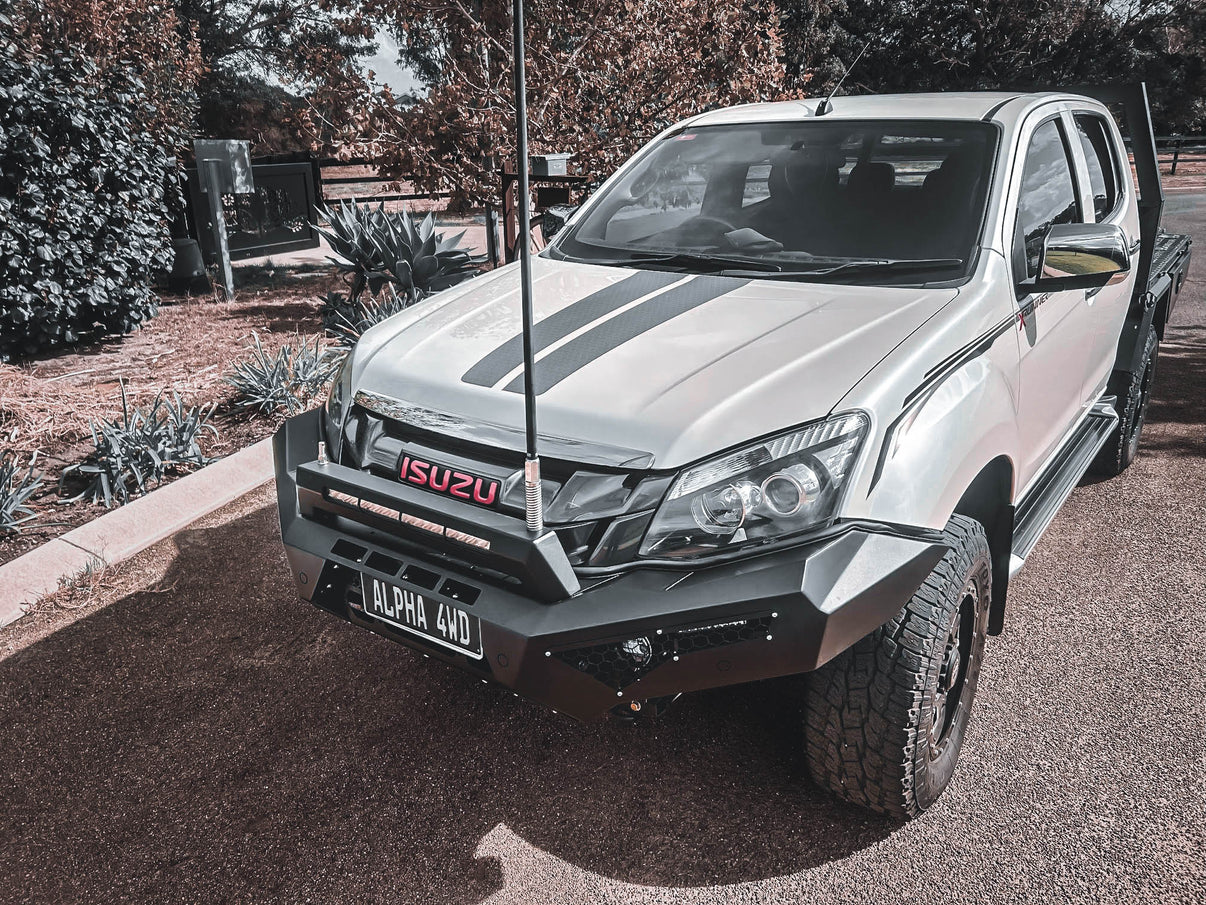 Alpha 4WD Predator Steel Bull Bar for Isuzu D-max Dmax 2012 - 2016 ...