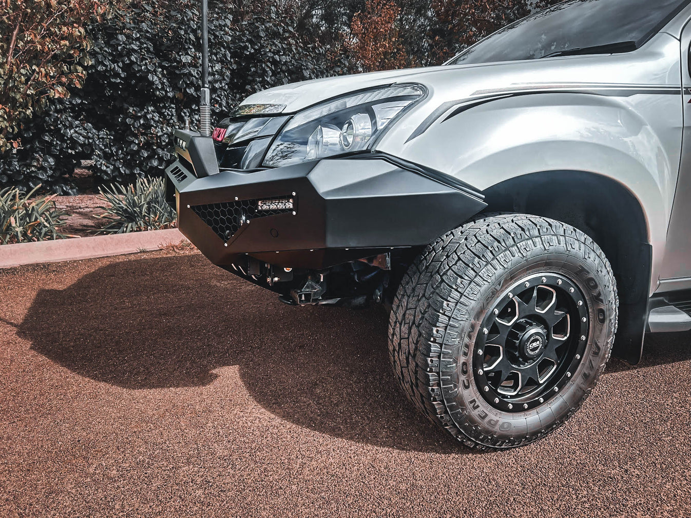 Alpha 4WD Predator Steel Bull Bar for Isuzu D-max Dmax 2012 - 2016 ...