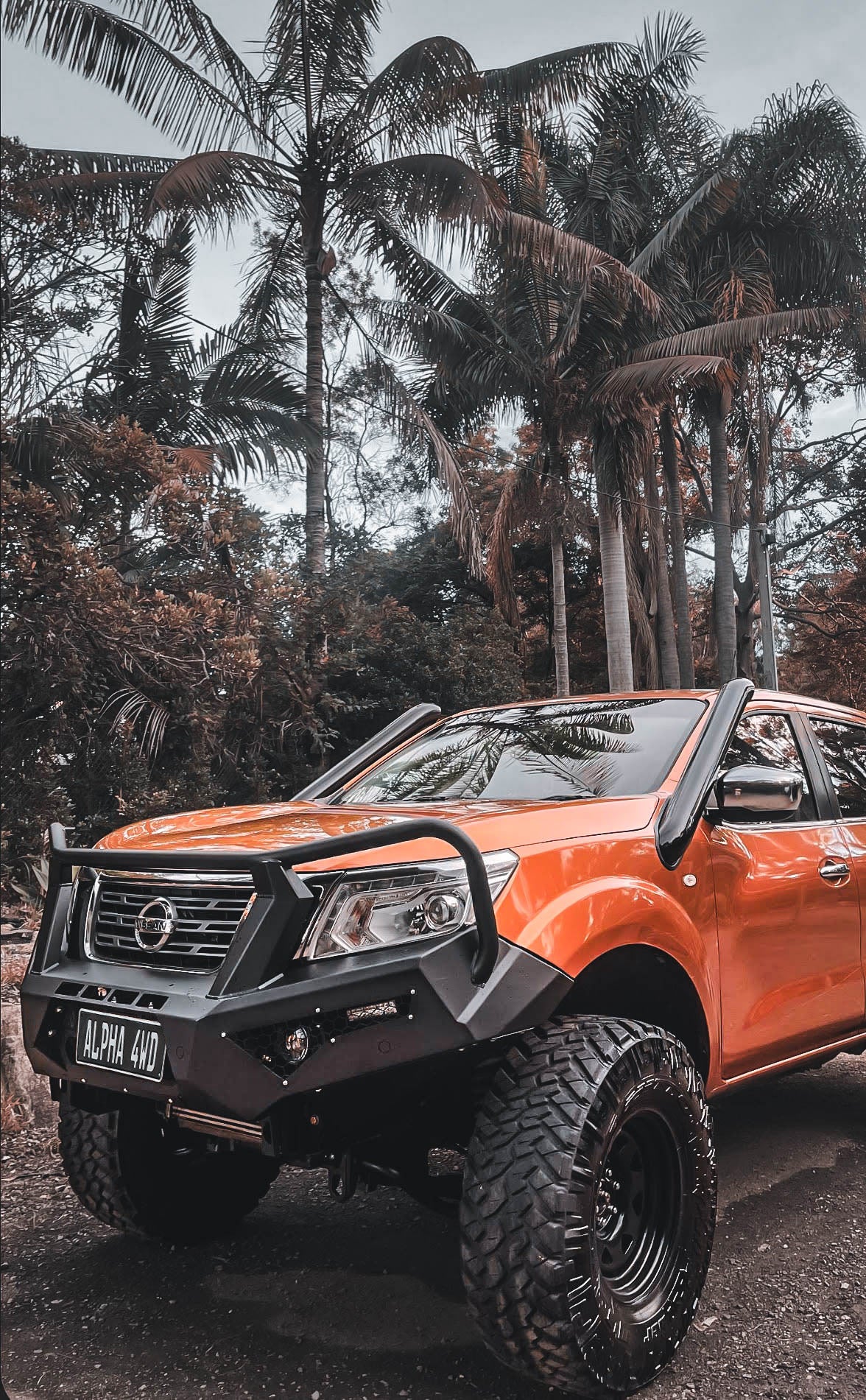 Alpha 4WD Steel Pack Bull Bar for Nissan Navara NP300 D23 – ALPHA 4X4